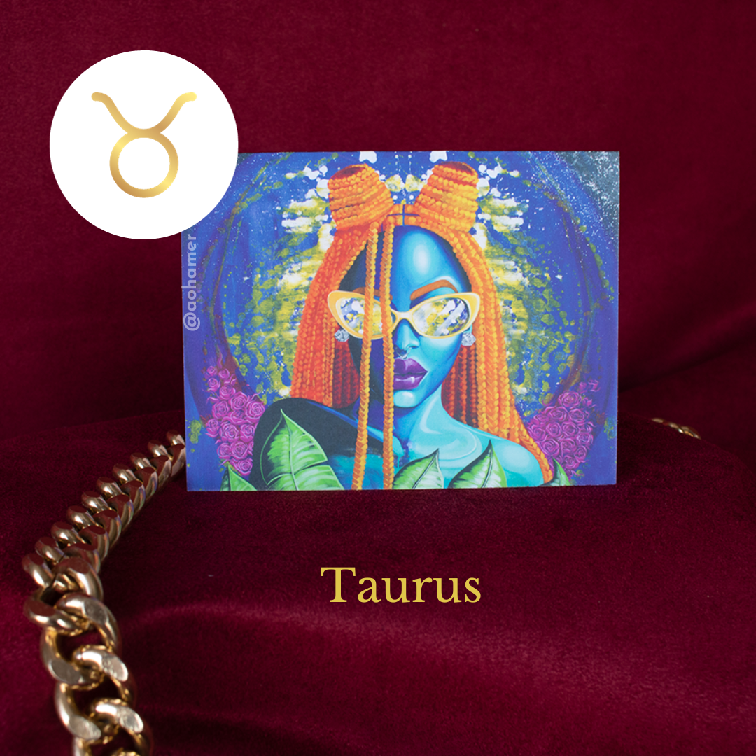 Set of 3: Taurus Cards – A.O. Hamer Studio